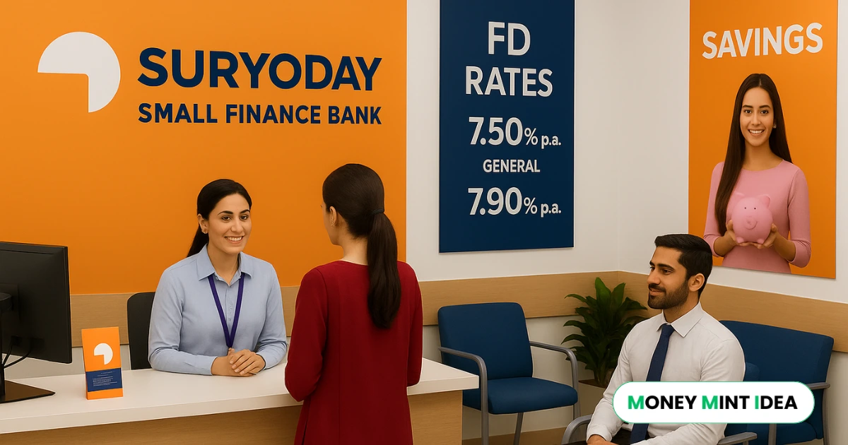 Suryoday Small Finance Bank FD Rates 2025 | FD Calculator
